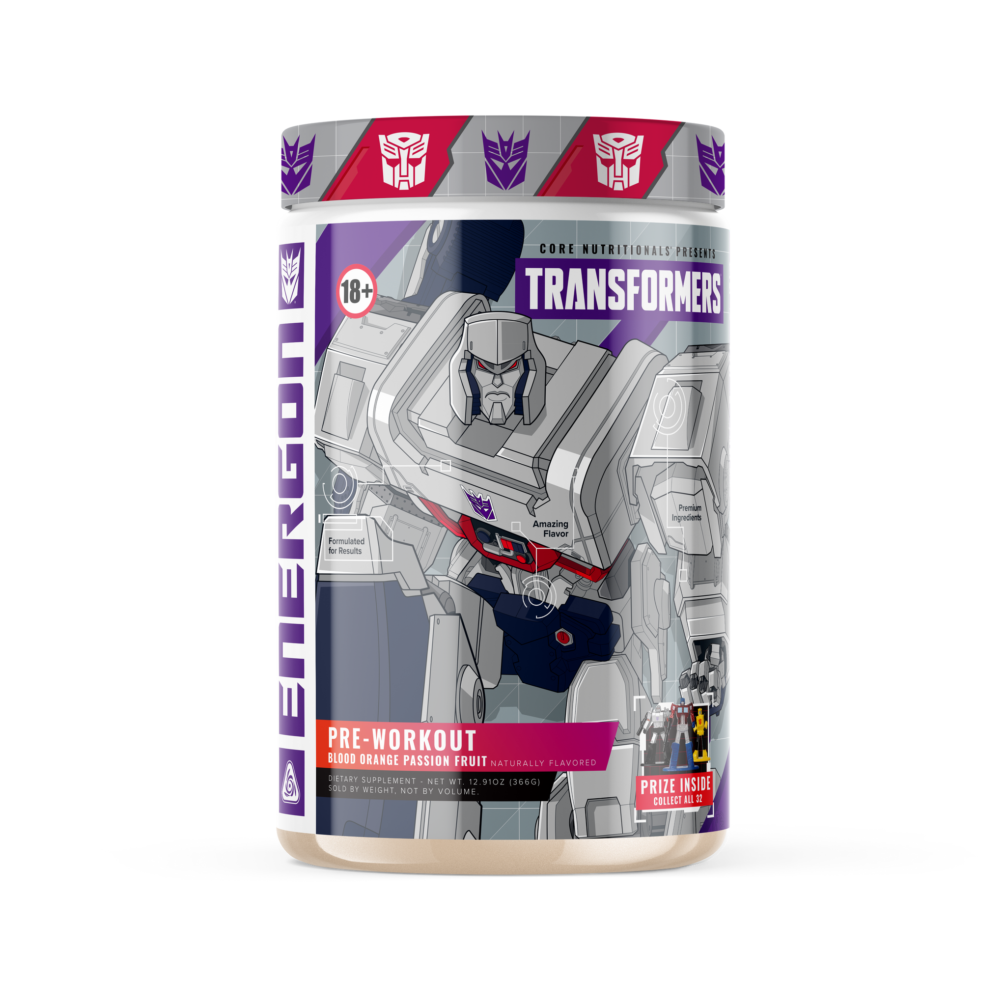 Core Nutritionals ENERGON Pre-Workout - Transformers Collaboration®